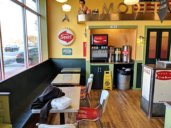 Step inside and feel the BBQ love. It's like your cool uncle's garage got a delicious makeover &ndash; complete with vintage signs and mouthwatering aromas.