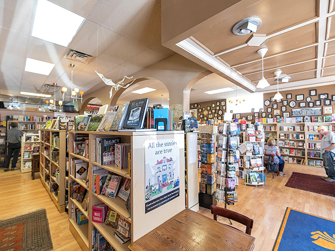 Bookworm heaven alert! These aisles are a maze of literary delights, where getting lost is half the fun. Just don't forget to leave breadcrumbs!
