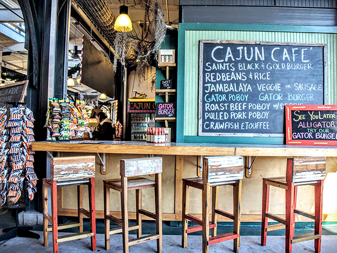 Gator po'boys and jambalaya, oh my! This Cajun caf&eacute;'s menu is a spicy love letter to Louisiana cuisine.
