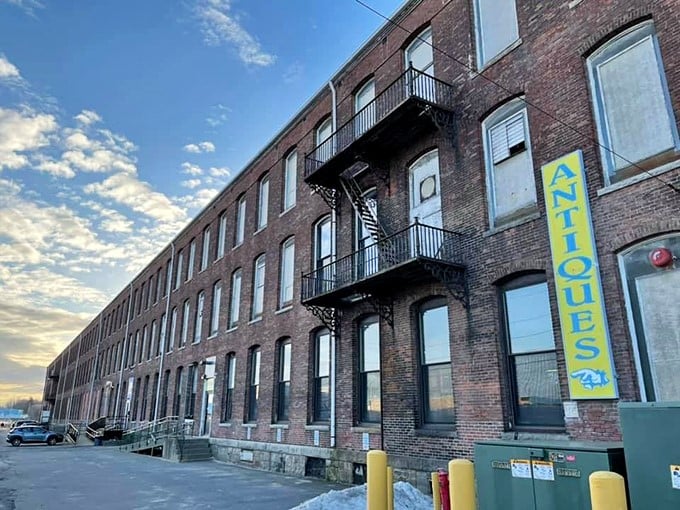 Behold, the mothership of nostalgia! This brick behemoth houses more memories than a high school yearbook. Time to embark on an antiquing adventure!
