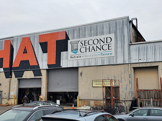 Retrain, Reclaim, Renew: Second Chance's motto is plastered across its face like a proud parent's bumper sticker.