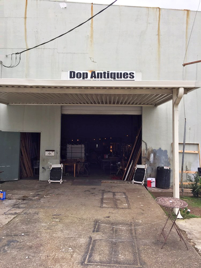 Stepping through this portal is like entering Narnia for antique lovers. The front entrance beckons with promises of bygone eras.