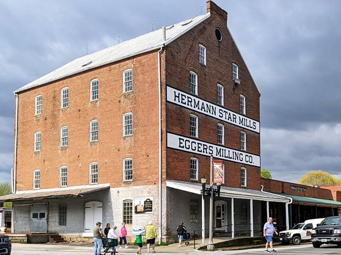 This isn't just any old mill &ndash; it's a time machine disguised as the Hermann Star Mills. History never looked so grain-tastic!