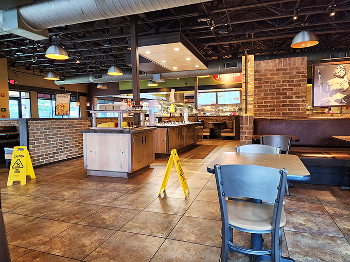 Step into a world where comfort meets style. Jason's Deli's interior blends modern flair with cozy charm, creating the perfect backdrop for culinary adventures.