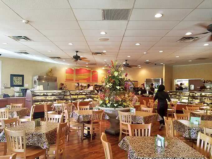 Step into a world where calories don't count. DiPrato's cozy interior is like a warm hug for your appetite.