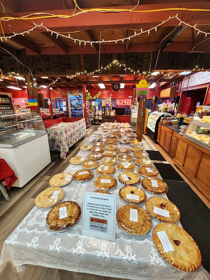 Step inside and prepare for sensory overload. This isn't just a bakery; it's a wonderland of homemade delights.