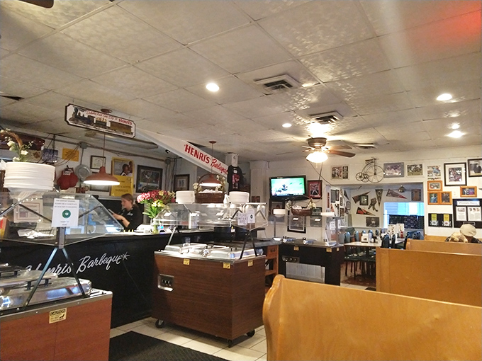 Step inside and feast your eyes! This isn't just a restaurant; it's a museum of mouthwatering memories, with every nook telling a tasty tale.