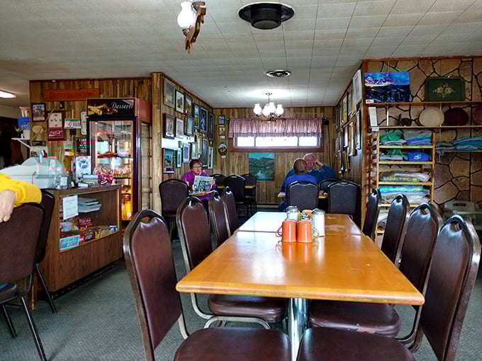 Step inside and travel back in time. This cozy interior is where comfort food meets nostalgia, served with a side of local charm.