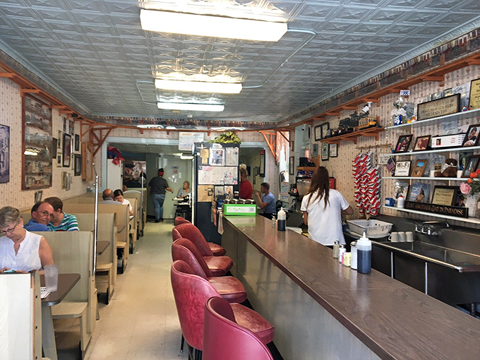 Step into a time capsule of small-town Americana. Betty's interior is where Norman Rockwell meets your grandma's kitchen &ndash; with better coffee.