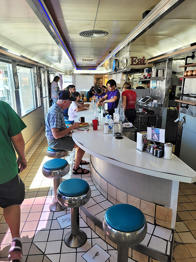 Step into a time warp where the coffee's always hot and the conversation's always buzzing. It's not the Twilight Zone, it's lunchtime!