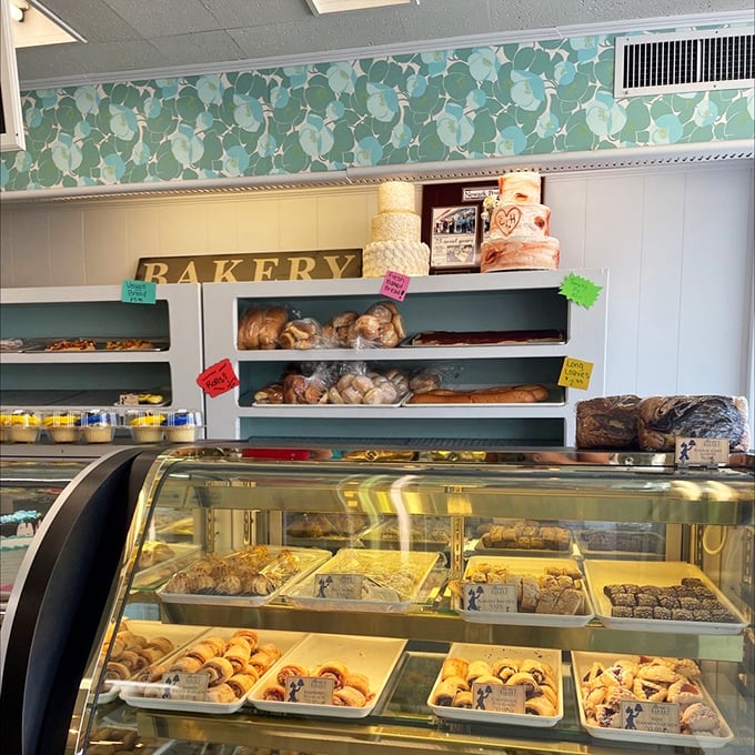 Pastry paradise awaits! Step inside Bing's and feast your eyes on a display case that puts art museums to shame.