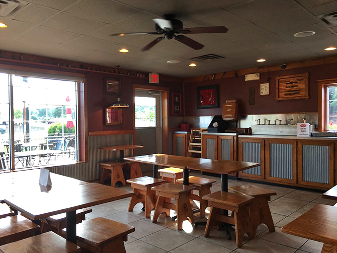 Step into flavor town! This no-frills dining room is where barbecue dreams come true, with rustic charm that lets the food take center stage.