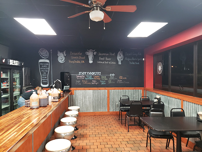 Step into BBQ paradise: Where the decor is rustic, the menu is mouthwatering, and the aroma? Pure smoky heaven.