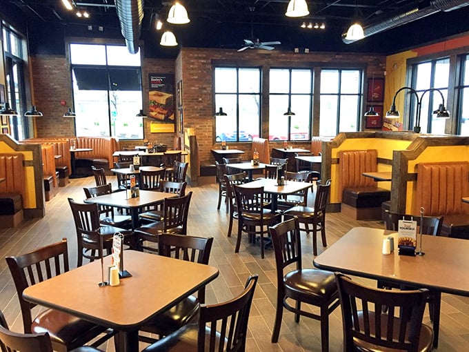 Step into a world where comfort meets cool. This isn't your grandma's diner, but she'd feel right at home here.