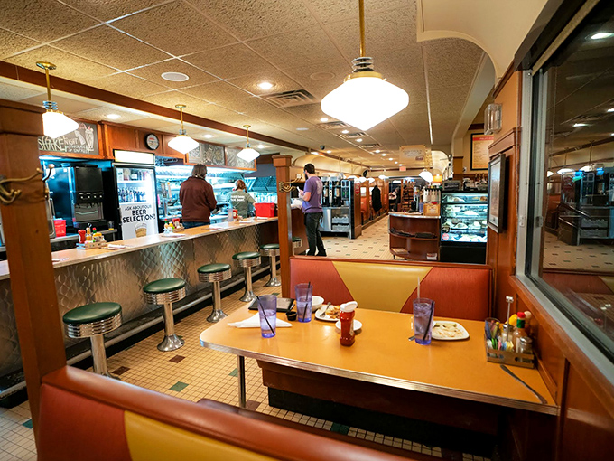 Welcome to diner paradise! Where the coffee's always hot, the conversation's always flowing, and calories don't count (we wish).