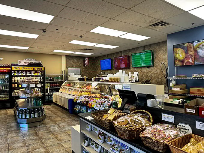 Step into a time capsule of classic deli charm. The interior might not scream "Instagram-worthy," but your taste buds will be hitting that like button all day long.