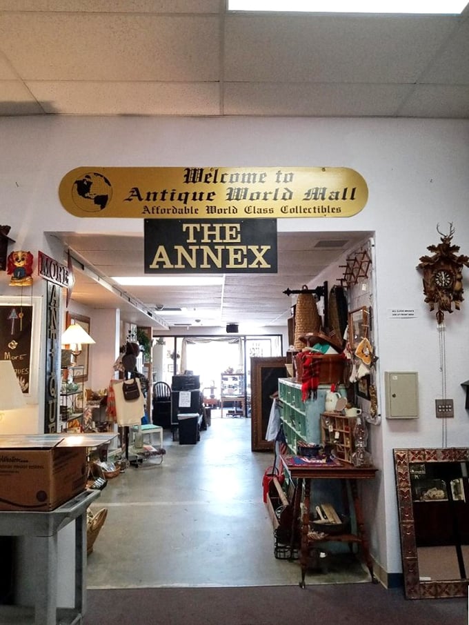 The Annex: Where history's VIPs hang out. It's like a cool museum where you can actually touch (and buy) the exhibits!