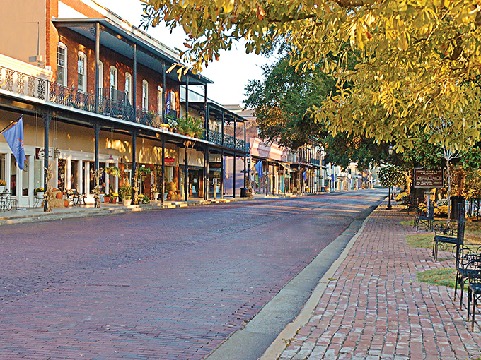 Brick-paved streets and wrought-iron balconies &ndash; it's like Bourbon Street's more sophisticated cousin decided to settle down and start a book club.