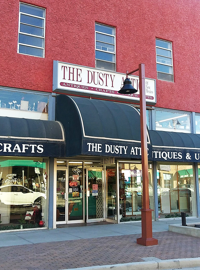 Push open these doors and prepare for a magical mystery tour of yesteryear. It's like walking into your eccentric aunt's attic, but everything's for sale!