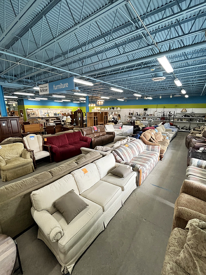 Sofa, so good! This furniture wonderland is where mid-century modern meets "I can't believe it's not new!" Prepare to lounge in style.