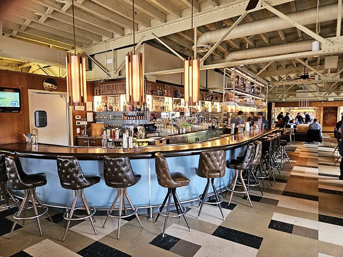 Step into a time warp that's tastier than Doc Brown's DeLorean. This bar is where Mad Men meets millennial, and everyone's invited to the party.