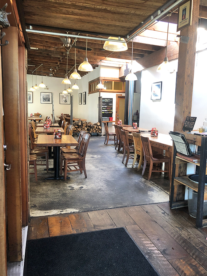 Step inside and breathe deep &ndash; that's the aroma of barbecue dreams coming true. Simple decor lets the food take center stage.