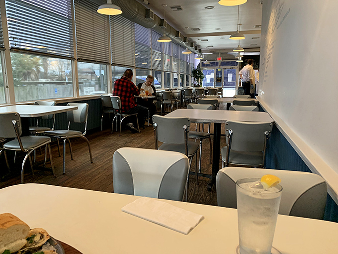 Step inside and you're greeted by a no-frills charm that whispers, "We're here for the seafood, not the sequins."