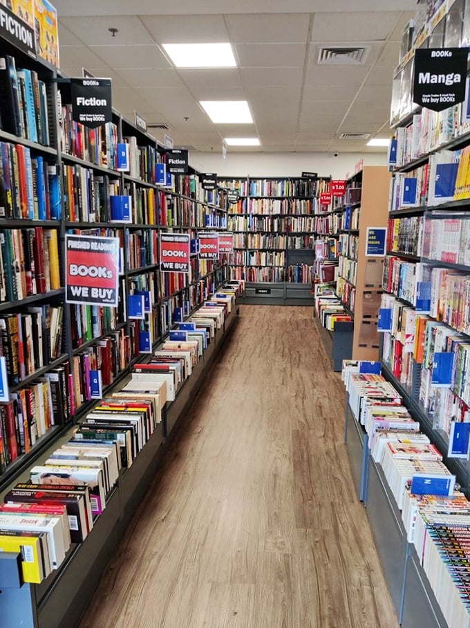 Step inside and prepare for your jaw to drop. It's like someone took the Library of Alexandria and gave it a Hawaiian vacation!