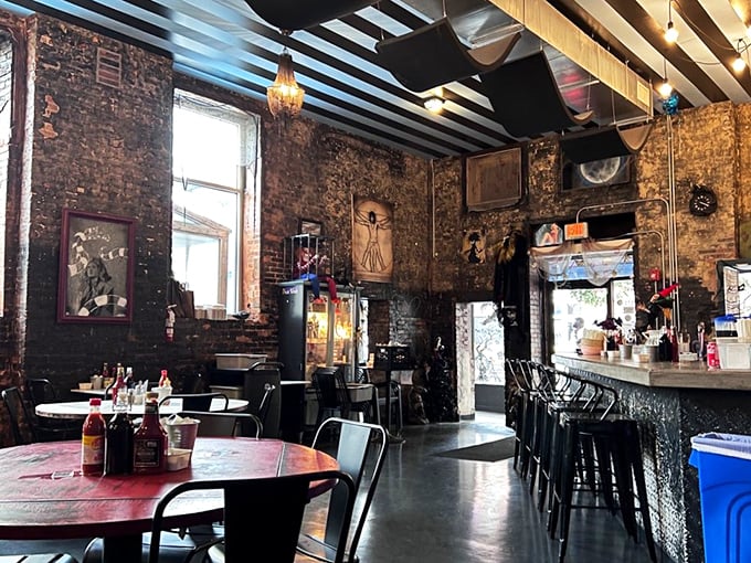 Step inside and let the eclectic d&eacute;cor transport you. It's like your coolest friend's living room decided to serve incredible food.