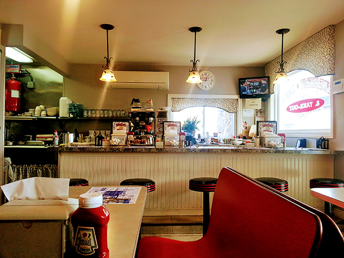 Step into a time machine of taste! Margie's interior is where Norman Rockwell meets Gordon Ramsay, minus the yelling.