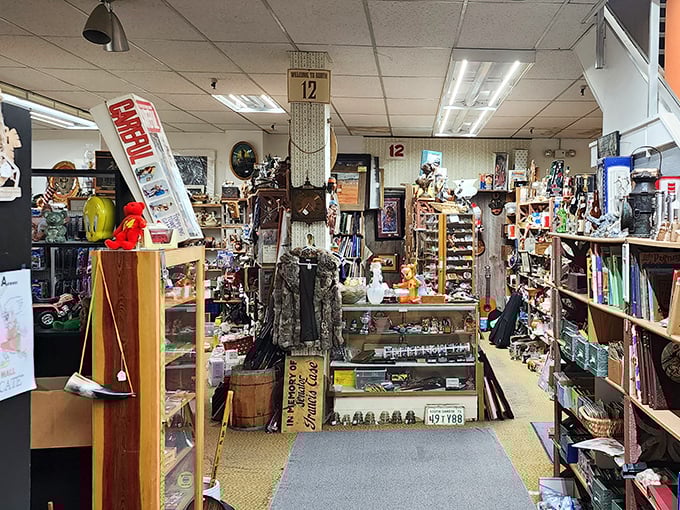 Step inside and prepare for sensory overload. This aisle is like a game of "I Spy" for grown-ups, with every turn revealing a new surprise.