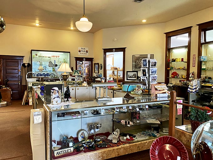 It's like your grandmother's attic had a growth spurt. Everywhere you look, there's another piece of history just waiting to be discovered.