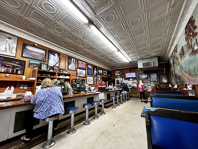 Forget Instagram filters &ndash; this diner's walls are the original social media. Every photo tells a story, and the coffee keeps the narratives flowing.