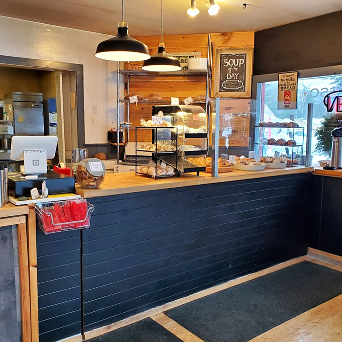 Step inside and prepare for sensory overload. The aroma alone is worth the trip, but the view of freshly baked goodies? That's the real showstopper.