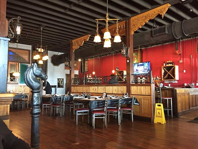 Step into a maritime dream! This interior is what happens when a ship captain and an interior designer walk into a bar &ndash; and we're here for it!