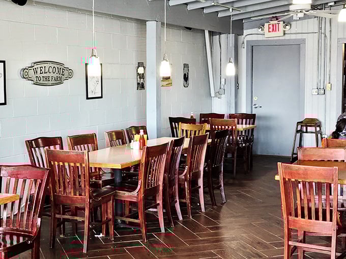 Step into a world where "Welcome to the Farm" isn't just a sign, it's a promise of hearty meals and down-home charm.