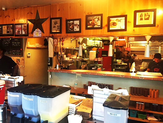 Step inside and feel the warmth – not just from the smokers, but from the cozy, inviting atmosphere that screams "come on in, y'all!"