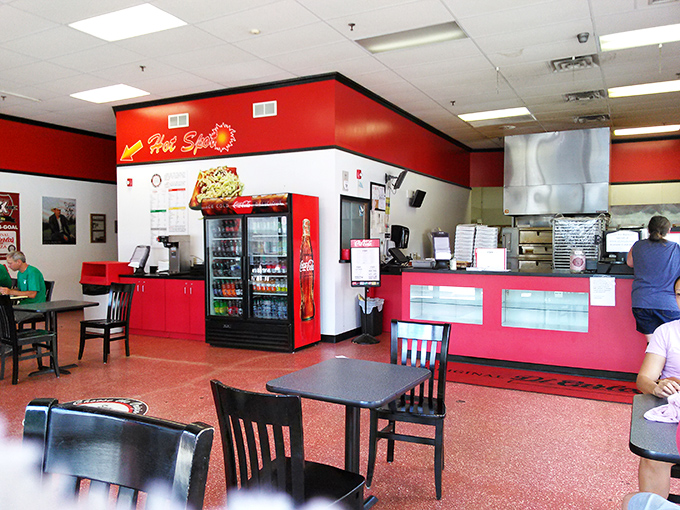 Step into a time machine of taste! DiCarlo's interior is a charming blend of nostalgia and mouthwatering aromas.