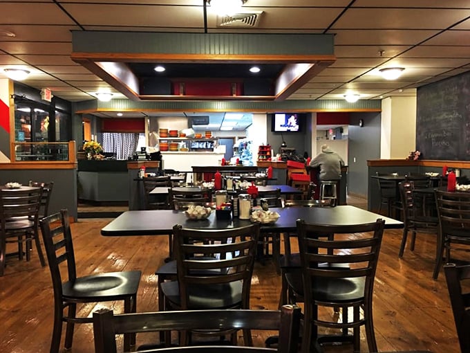 Step into a time machine of taste! Blondie's interior is where retro charm meets modern comfort, and every table tells a delicious story.