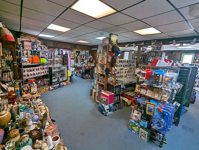 Step inside and enter a time-traveler's paradise. From vintage vinyl to quirky knick-knacks, it's like your grandma's attic went on a shopping spree.
