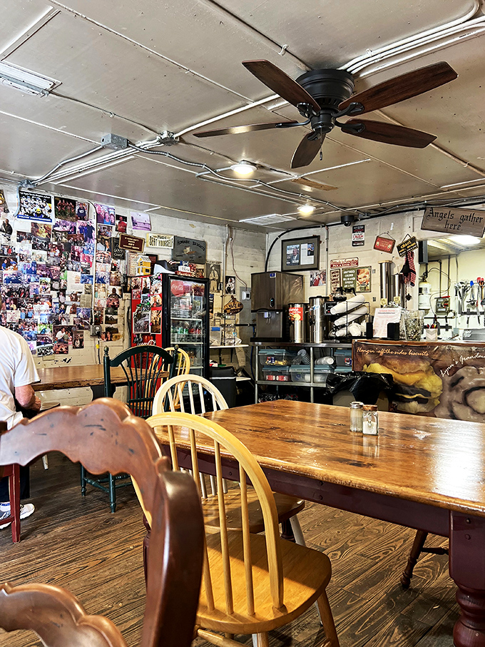 Wall-to-wall memories and mismatched chairs &ndash; it's like eating in your eccentric aunt's living room, but with better food.