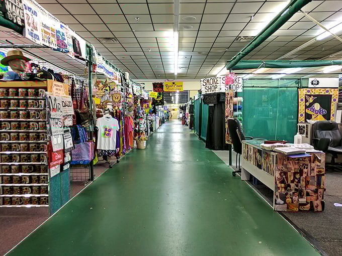 Down the rabbit hole we go! Alice would feel right at home in this wonderland of knick-knacks and treasures.