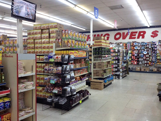 Aisle after aisle of affordable wonders. It's like a supermarket had a baby with a garage sale, and this is the adorable, budget-friendly result.