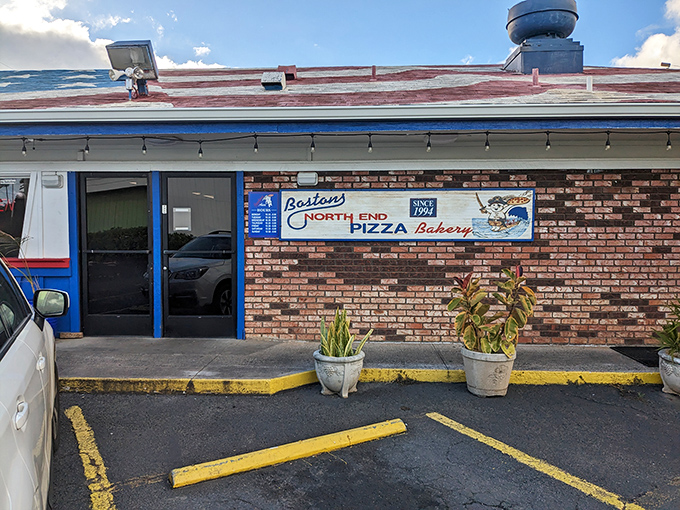 Boston's Pizza: A slice of Beantown in the Pacific! This Aiea gem is where Red Sox dreams and Hawaiian sunsets collide in cheesy, crispy perfection.