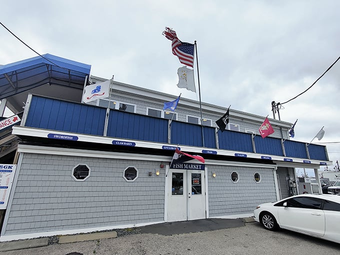 Champlin's: Where "surf's up" meets "soup's on!" This nautical noshery serves oceanic delights with a view that'll float your boat.