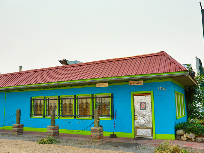 Crazy Mary's Fish & Chips: A blue beacon of seafood salvation in Billings. It's like Finding Nemo meets Willy Wonka's color palette!