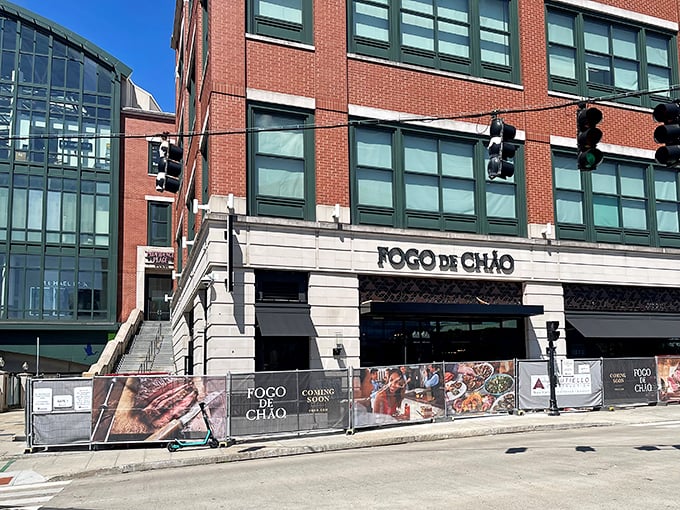 Fogo de Chão: Where meat dreams come true. This Providence hotspot turns dinner into a carnivorous carnival – bring your appetite and sense of adventure!