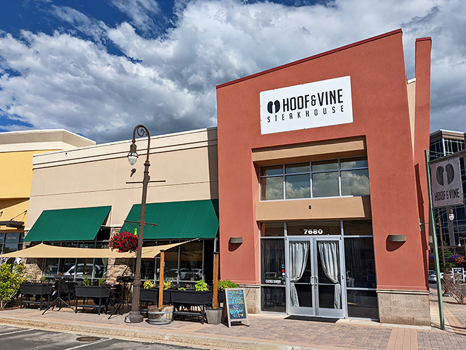 Hoof & Vine: Where modern meets moo-velous! This sleek steakhouse brings a touch of urban flair to Midvale's meat scene.