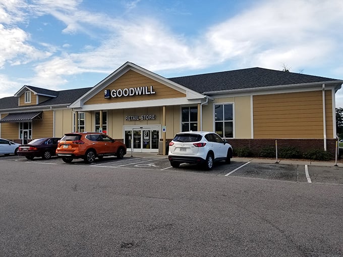 Goodwill: Where your college textbooks go to retire and your next favorite outfit comes to life.