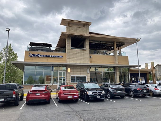 Surf's up in the Rockies! Jax's inviting patio is the perfect spot to cast your net for some mile-high maritime delights.